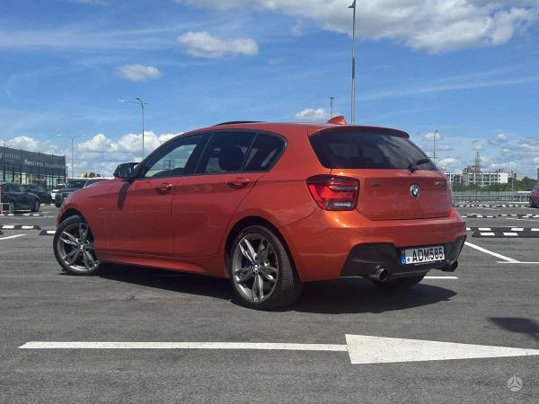 Orange BMW m135 2014 in Vilnius, with an engine capacity of 2.98 L and mileage of 165 thousand km for 16000 €, photo 4 on AUTOMOTO.COM.LV