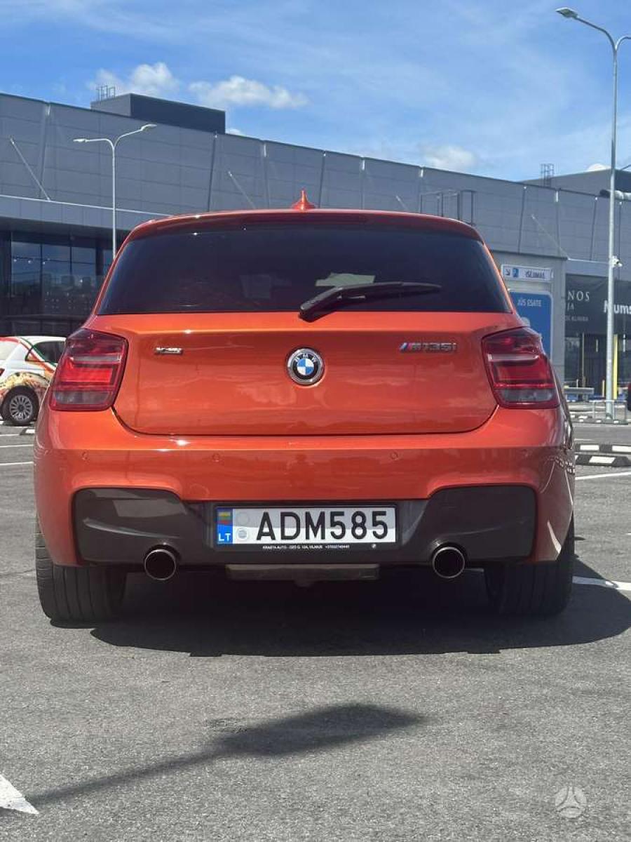 Oranžs BMW m135 2014 Viļņa, ar dzinēja tilpumu 2.98 L un nobraukumu 165 tūkst. km par 16000 €, foto 6 vietnē AUTOMOTO.COM.LV