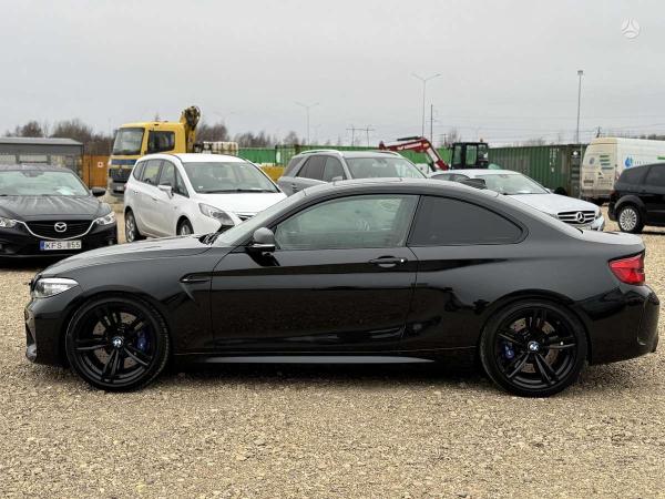 Black BMW M2 2017 in Siauliai, with an engine capacity of 2.98 L and mileage of 87 thousand km for 33500 €, photo 8 on AUTOMOTO.COM.LV