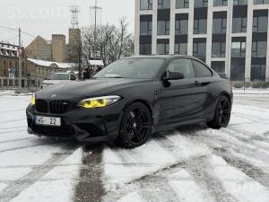 Melns BMW M2 2019 Rīga, ar dzinēja tilpumu 3.00 L un nobraukumu 59 tūkst. km par 44000 €, foto  vietnē AUTOMOTO.COM.LV