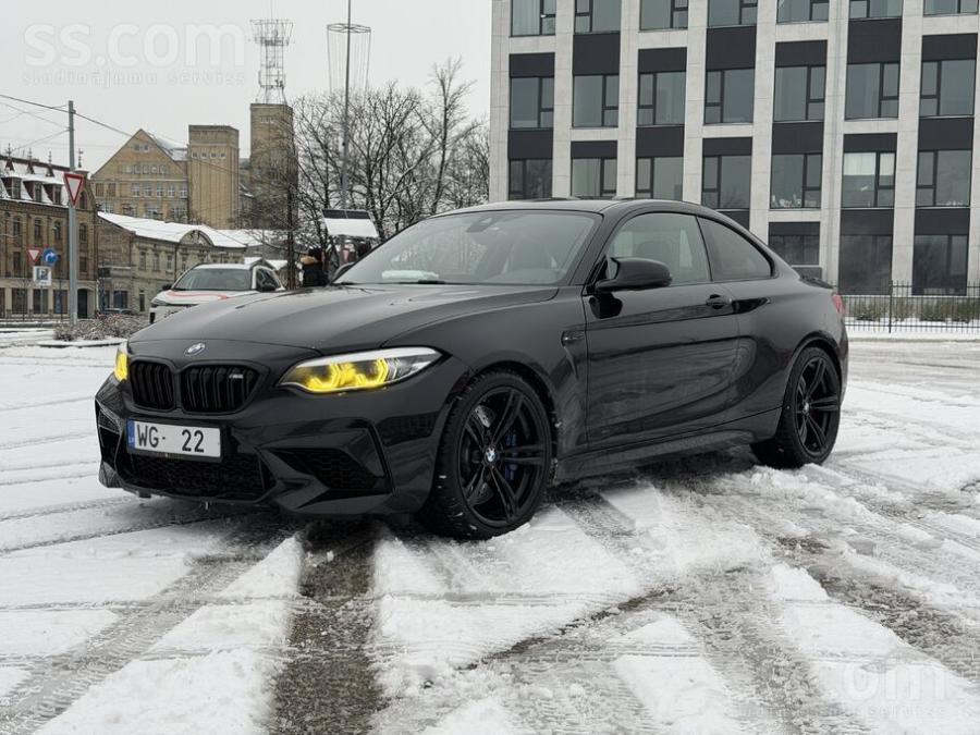 Melns BMW M2 2019 Rīga, ar dzinēja tilpumu 3.00 L un nobraukumu 59 tūkst. km par 44000 €, foto 1 vietnē AUTOMOTO.COM.LV