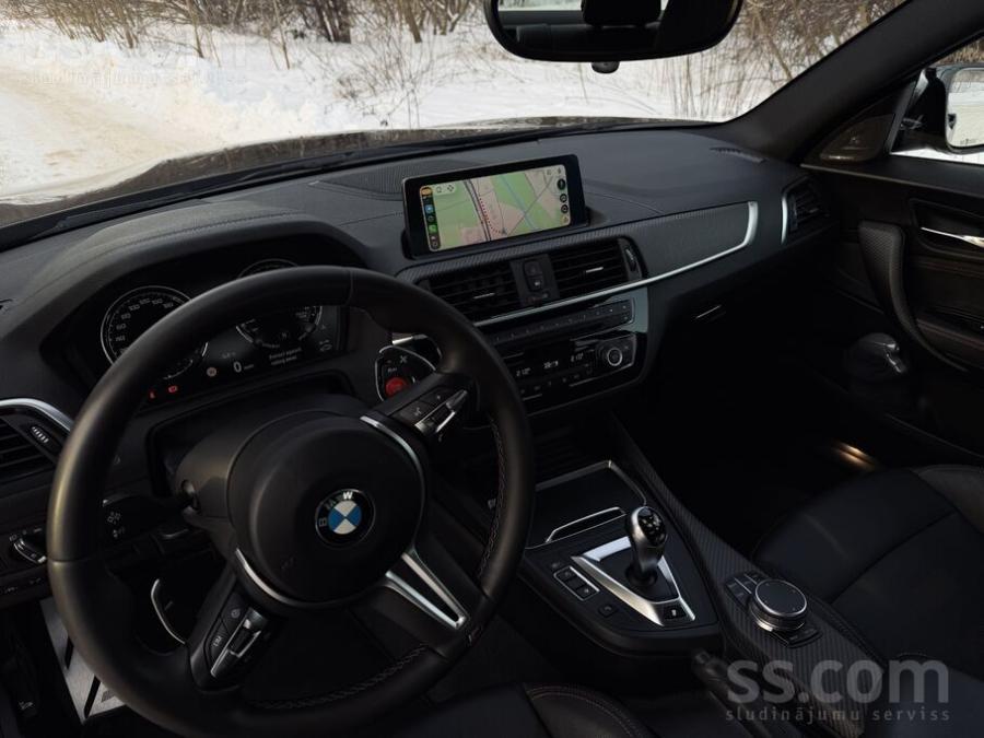 Melns BMW M2 2019 Rīga, ar dzinēja tilpumu 3.00 L un nobraukumu 59 tūkst. km par 44000 €, foto 8 vietnē AUTOMOTO.COM.LV
