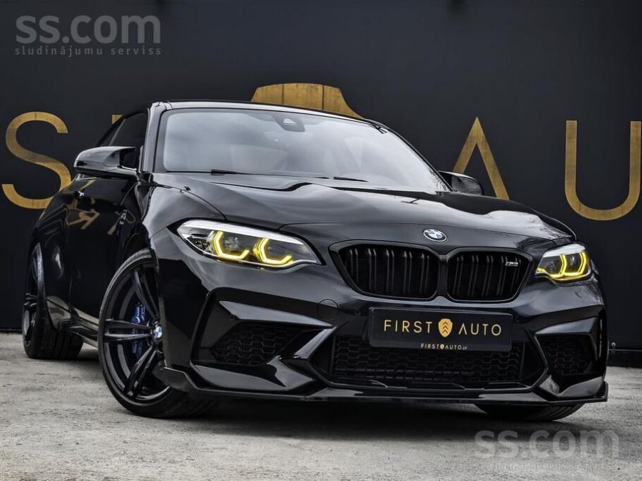 Melns BMW M2 2019 Tukums, ar dzinēja tilpumu 3.00 L un nobraukumu 61 tūkst. km par 41990 €, foto 1 vietnē AUTOMOTO.COM.LV