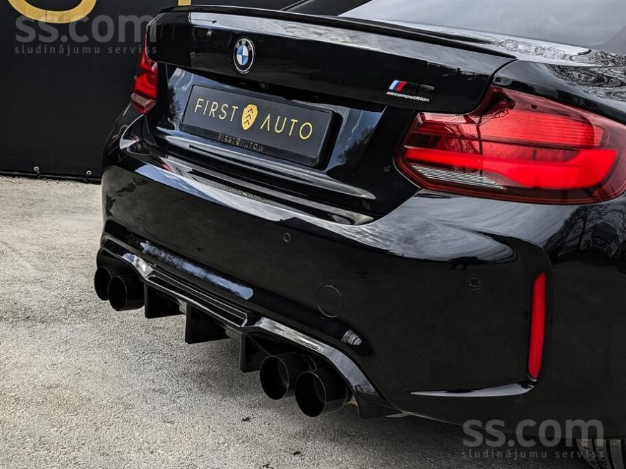 Melns BMW M2 2019 Tukums, ar dzinēja tilpumu 3.00 L un nobraukumu 61 tūkst. km par 41990 €, foto 30 vietnē AUTOMOTO.COM.LV