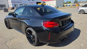 Black BMW M2 2020 in Kaunas, with an engine capacity of 2.98 L and mileage of 98 thousand km for 20990 €, photo  on AUTOMOTO.COM.LV