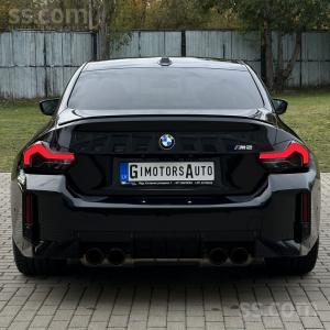 Black BMW M2 2023 in Riga, with an engine capacity of 3.00 L and mileage of 45 thousand km for 62900 €, photo 7 on AUTOMOTO.COM.LV