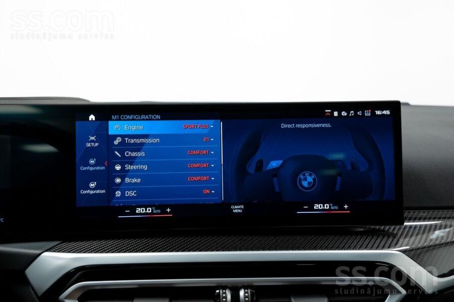 Melns BMW M2 2023 Rīga, ar dzinēja tilpumu 3.00 L un nobraukumu 40 tūkst. km par 59900 €, foto 31 vietnē AUTOMOTO.COM.LV