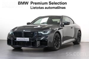 Black BMW M2 2023 in Riga, with an engine capacity of 3.00 L and mileage of 40 thousand km for 59900 €, photo  on AUTOMOTO.COM.LV