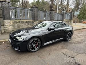 Melns BMW M2 2024 Rīga, ar dzinēja tilpumu 3.00 L un nobraukumu 14 tūkst. km par 69500 €, foto  vietnē AUTOMOTO.COM.LV