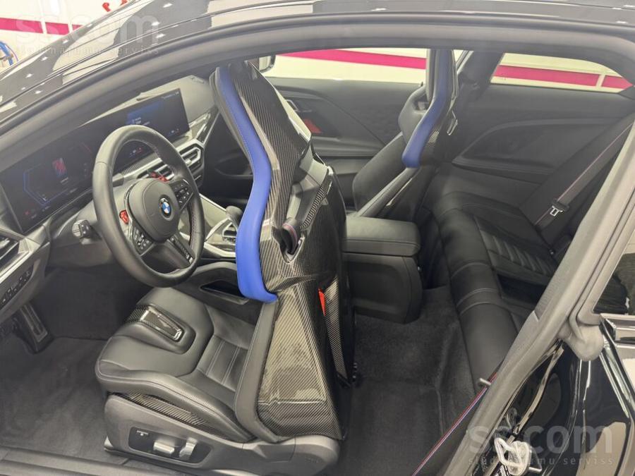 Black BMW M2 2024 in Riga, with an engine capacity of 3.00 L and mileage of 14 thousand km for 69500 €, photo 4 on AUTOMOTO.COM.LV