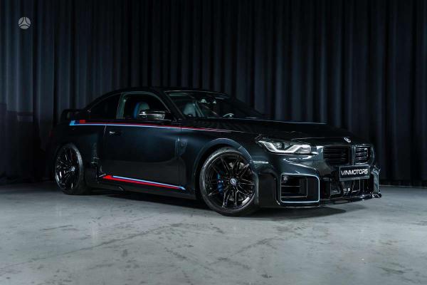 Melns BMW M2 2024 Viļņa, ar dzinēja tilpumu 3.00 L un nobraukumu 26 tūkst. km par 58000 €, foto 3 vietnē AUTOMOTO.COM.LV