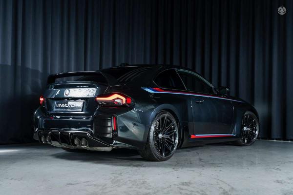 Melns BMW M2 2024 Viļņa, ar dzinēja tilpumu 3.00 L un nobraukumu 26 tūkst. km par 58000 €, foto 4 vietnē AUTOMOTO.COM.LV