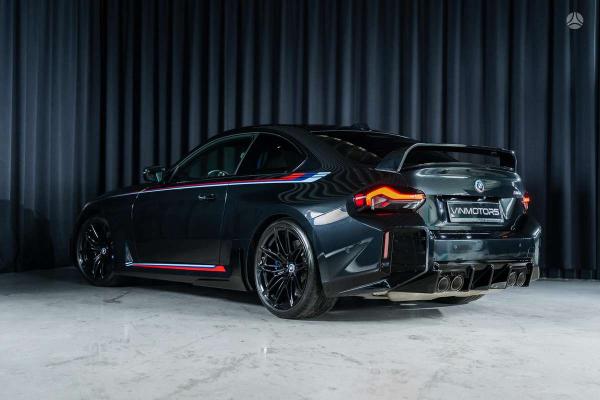 Melns BMW M2 2024 Viļņa, ar dzinēja tilpumu 3.00 L un nobraukumu 26 tūkst. km par 58000 €, foto 6 vietnē AUTOMOTO.COM.LV