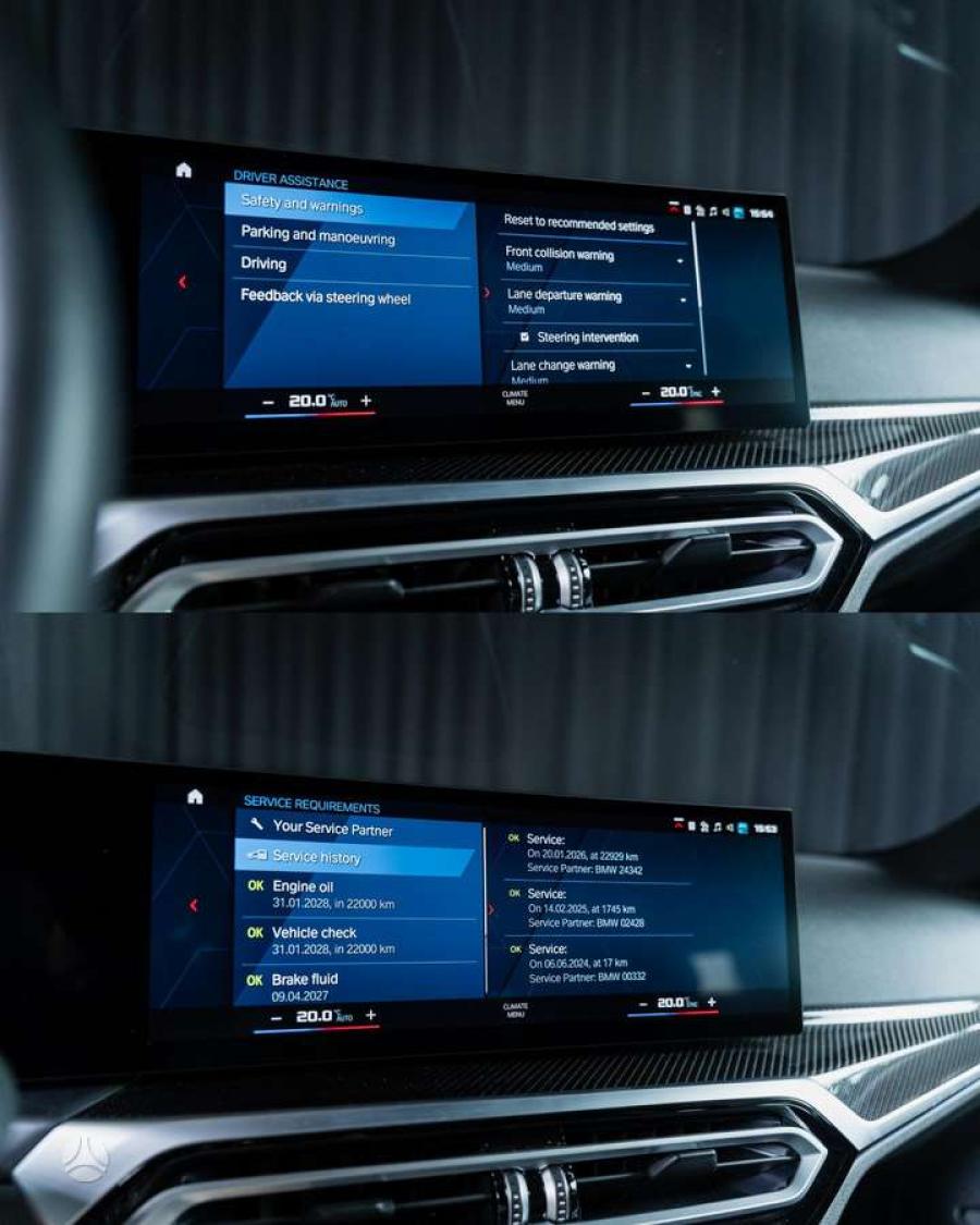 Черный БМВ M2 2024 в Вильнюс, объемом двигателя 3.00 л и пробегом 26 тыс. км за 58000 €, фото 24 на AUTOMOTO.COM.LV