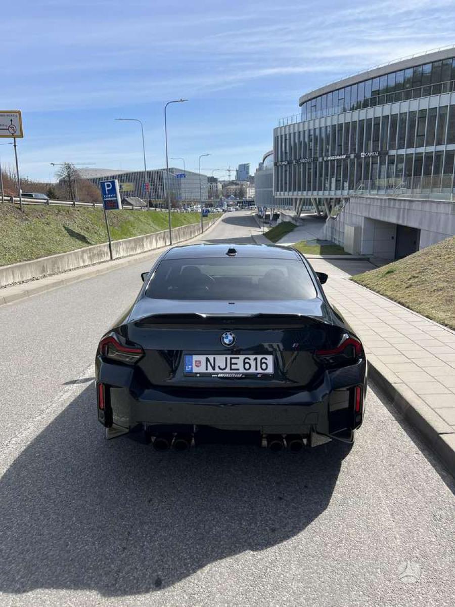 Melns BMW M2 2024 Viļņa, ar dzinēja tilpumu 2.99 L un nobraukumu 32 tūkst. km par 63999 €, foto 6 vietnē AUTOMOTO.COM.LV