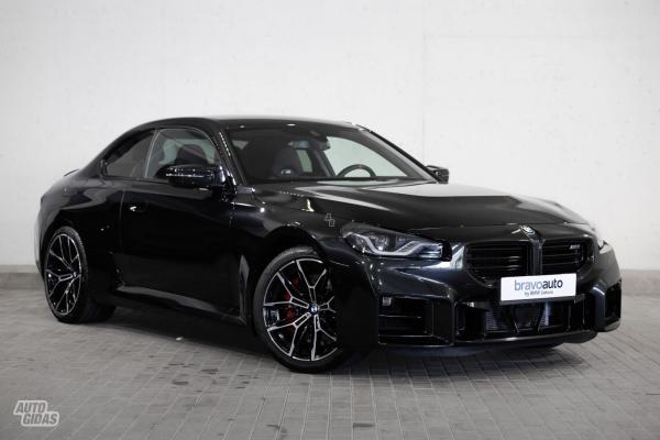Black BMW M2 2025 in Vilnius, with an engine capacity of 3.00 L and mileage of 11 thousand km for 72991 €, photo 6 on AUTOMOTO.COM.LV