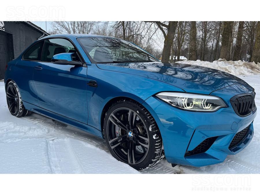Zils BMW M2 2021 Rīga, ar dzinēja tilpumu 3.00 L un nobraukumu 18 tūkst. km par 49500 €, foto 2 vietnē AUTOMOTO.COM.LV