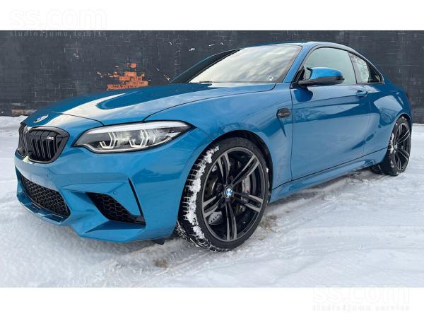 Blue BMW M2 2021 in Riga, with an engine capacity of 3.00 L and mileage of 18 thousand km for 49500 €, photo 3 on AUTOMOTO.COM.LV