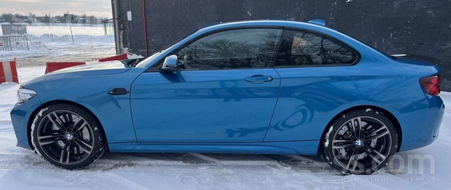 Zils BMW M2 2021 Rīga, ar dzinēja tilpumu 3.00 L un nobraukumu 18 tūkst. km par 49500 €, foto 4 vietnē AUTOMOTO.COM.LV