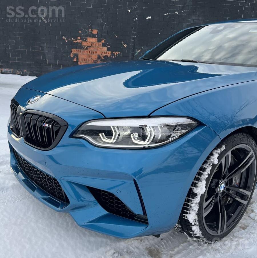 Zils BMW M2 2021 Rīga, ar dzinēja tilpumu 3.00 L un nobraukumu 18 tūkst. km par 49500 €, foto 5 vietnē AUTOMOTO.COM.LV