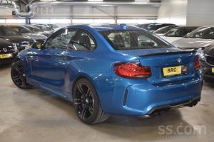 Zils BMW M2 2021 Rīga, ar dzinēja tilpumu 3.00 L un nobraukumu 18 tūkst. km par 46500 €, foto 3 vietnē AUTOMOTO.COM.LV