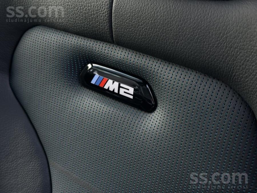 Синий БМВ M2 2021 в Рига, объемом двигателя 3.00 л и пробегом 18 тыс. км за 45900 €, фото 16 на AUTOMOTO.COM.LV