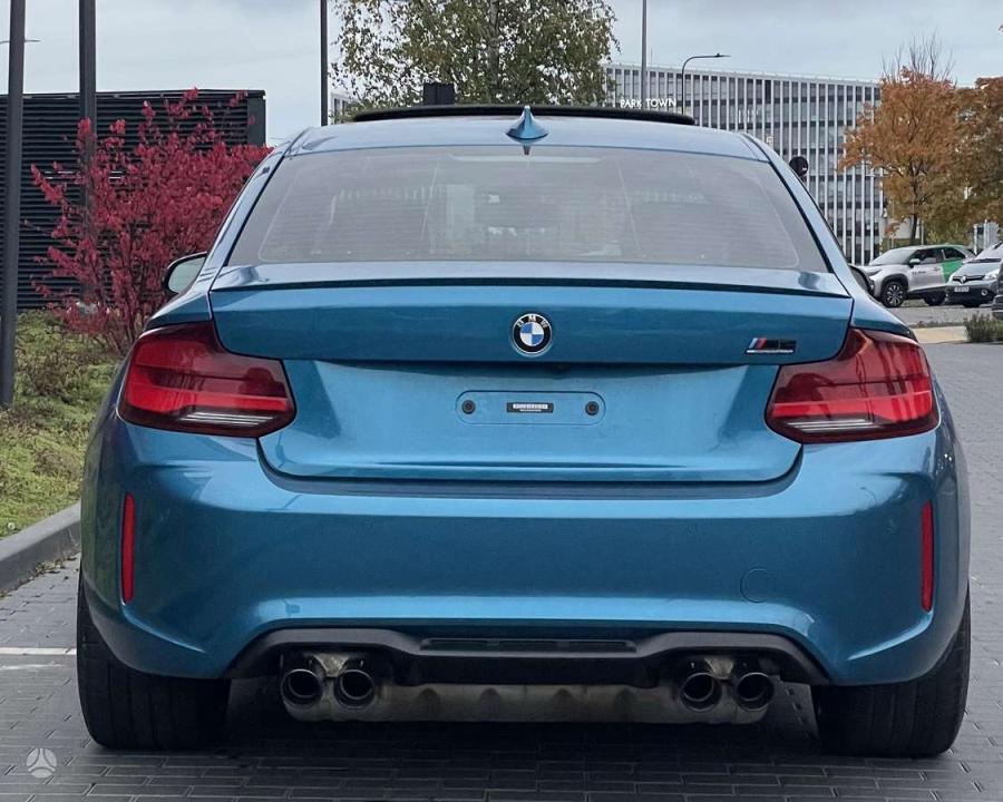 Zils BMW M2 2021 Viļņa, ar dzinēja tilpumu 2.98 L un nobraukumu 30 tūkst. km par 42977 €, foto 5 vietnē AUTOMOTO.COM.LV