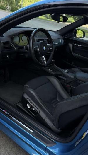 Zils BMW M2 2021 Viļņa, ar dzinēja tilpumu 2.98 L un nobraukumu 30 tūkst. km par 42977 €, foto 8 vietnē AUTOMOTO.COM.LV