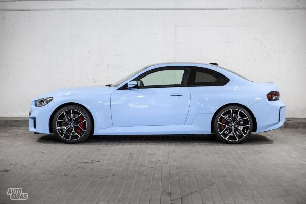 Blue BMW M2 2023 in Vilnius, with an engine capacity of 3.00 L and mileage of 9 thousand km for 67891 €, photo 4 on AUTOMOTO.COM.LV