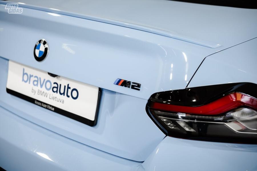 Zils BMW M2 2023 Viļņa, ar dzinēja tilpumu 3.00 L un nobraukumu 9 tūkst. km par 67891 €, foto 12 vietnē AUTOMOTO.COM.LV