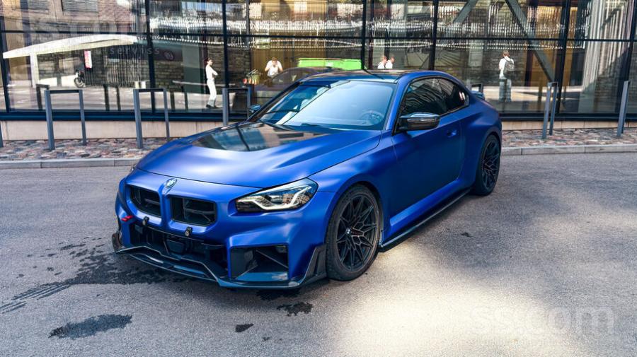 Zils BMW M2 2024 Rīga, ar dzinēja tilpumu 3.00 L un nobraukumu 23 tūkst. km par 71900 €, foto 1 vietnē AUTOMOTO.COM.LV