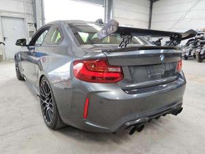 Grey BMW M2 2017 in Vilnius, with an engine capacity of 2.98 L and mileage of 105 thousand km for 29990 €, photo 5 on AUTOMOTO.COM.LV