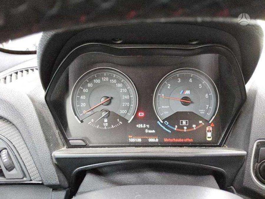 Grey BMW M2 2017 in Vilnius, with an engine capacity of 2.98 L and mileage of 105 thousand km for 29990 €, photo 12 on AUTOMOTO.COM.LV