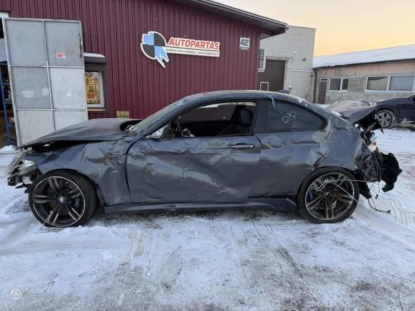 Grey BMW M2 2018 in Panevezys, with an engine capacity of 2.98 L and mileage of 109 thousand km for 12705 €, photo 1 on AUTOMOTO.COM.LV