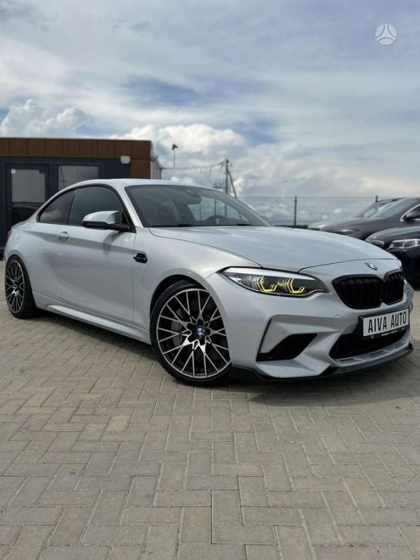 Grey BMW M2 2020 in Kaunas, with an engine capacity of 2.98 L and mileage of 95 thousand km for 39000 €, photo 6 on AUTOMOTO.COM.LV