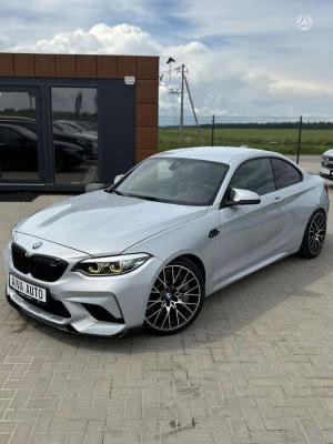 Grey BMW M2 2020 in Kaunas, with an engine capacity of 2.98 L and mileage of 95 thousand km for 38500 €, photo  on AUTOMOTO.COM.LV