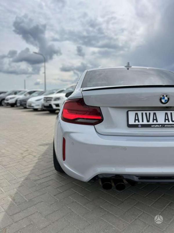 Grey BMW M2 2020 in Kaunas, with an engine capacity of 2.98 L and mileage of 95 thousand km for 38500 €, photo 11 on AUTOMOTO.COM.LV