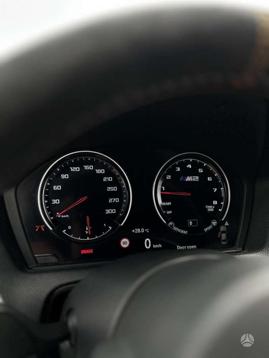 Pelēks BMW M2 2020 Kauņa, ar dzinēja tilpumu 2.98 L un nobraukumu 95 tūkst. km par 38500 €, foto 24 vietnē AUTOMOTO.COM.LV