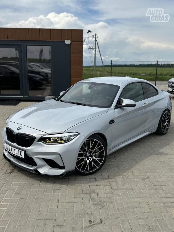 Grey BMW M2 2020 in Kaunas, with an engine capacity of 3.00 L and mileage of 95 thousand km for 39000 €, photo 1 on AUTOMOTO.COM.LV
