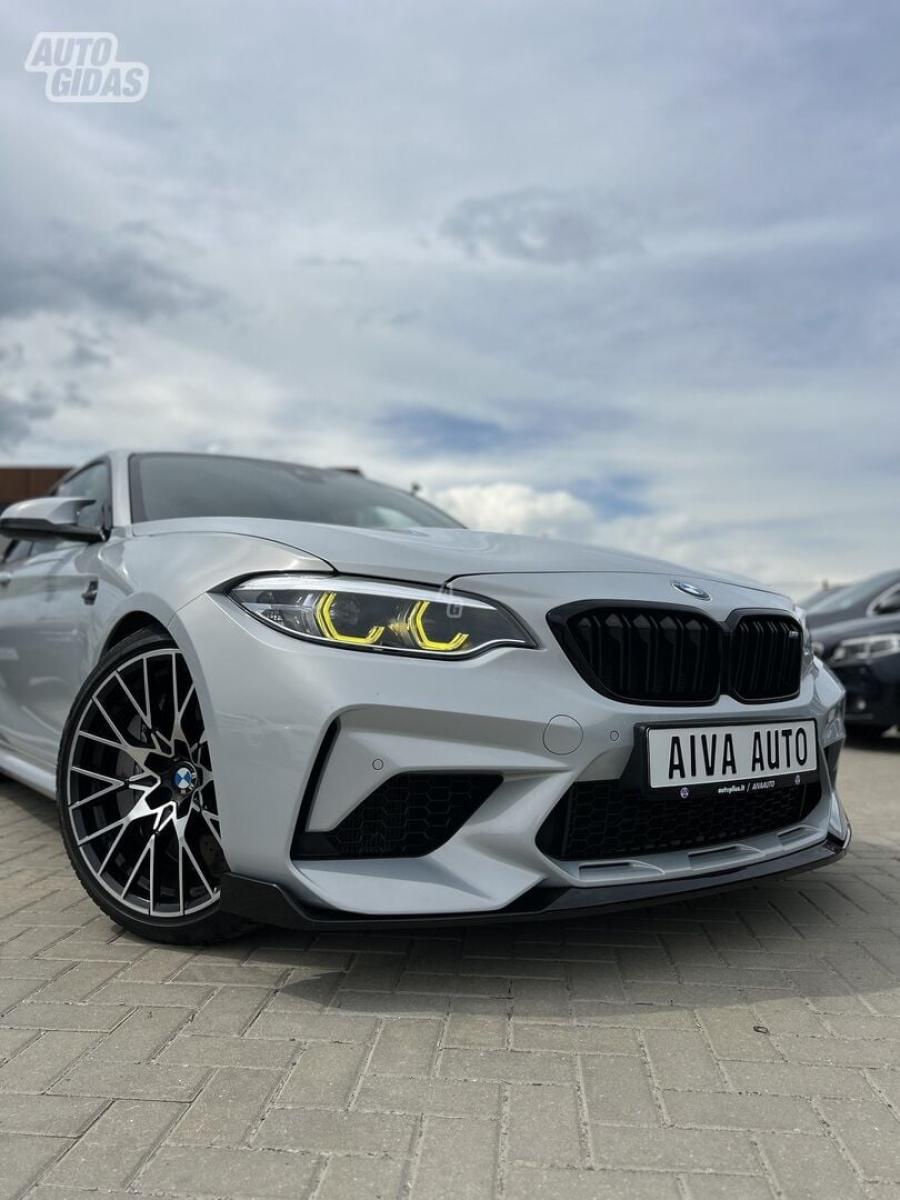 Grey BMW M2 2020 in Kaunas, with an engine capacity of 3.00 L and mileage of 95 thousand km for 39000 €, photo 5 on AUTOMOTO.COM.LV