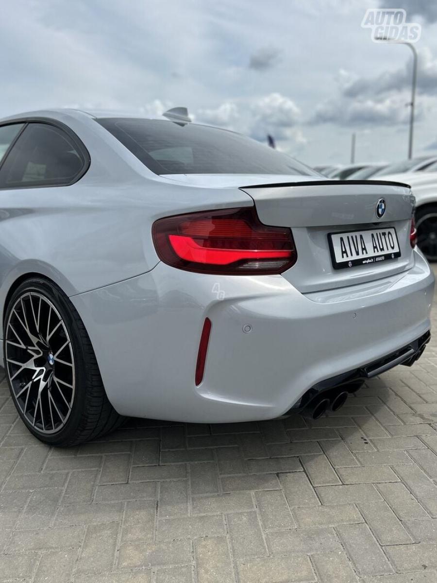 Grey BMW M2 2020 in Kaunas, with an engine capacity of 3.00 L and mileage of 95 thousand km for 39000 €, photo 12 on AUTOMOTO.COM.LV