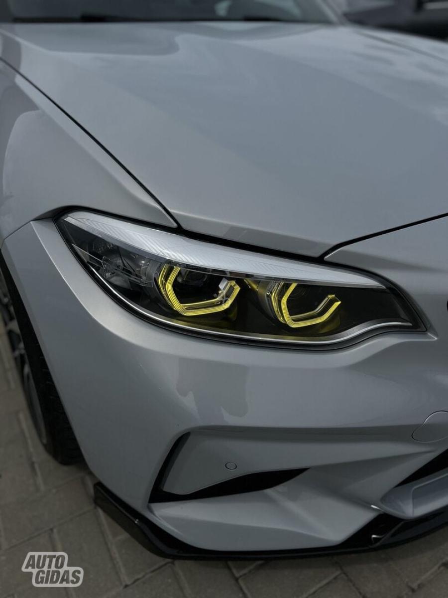 Grey BMW M2 2020 in Kaunas, with an engine capacity of 3.00 L and mileage of 95 thousand km for 39000 €, photo 15 on AUTOMOTO.COM.LV