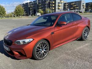 Oranžs BMW M2 2018 Rīga, ar dzinēja tilpumu 3.00 L un nobraukumu 95 tūkst. km par 41000 €, foto  vietnē AUTOMOTO.COM.LV