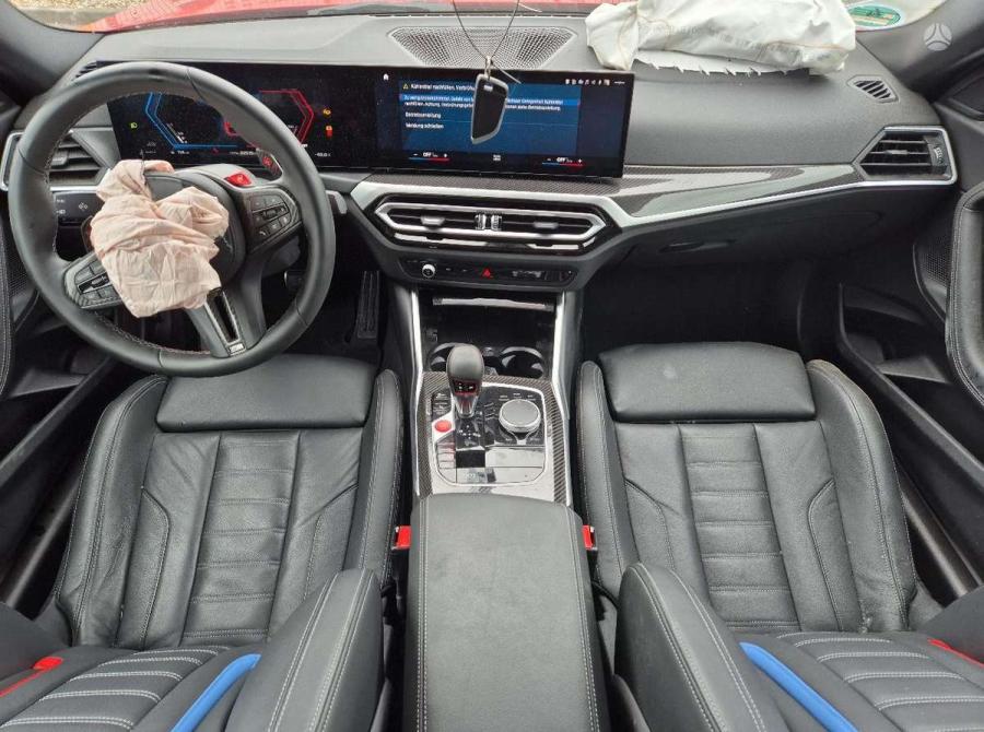 Sarkans BMW M2 2024 Klaipėda, ar dzinēja tilpumu 2.99 L un nobraukumu 23 tūkst. km par 28000 €, foto 6 vietnē AUTOMOTO.COM.LV