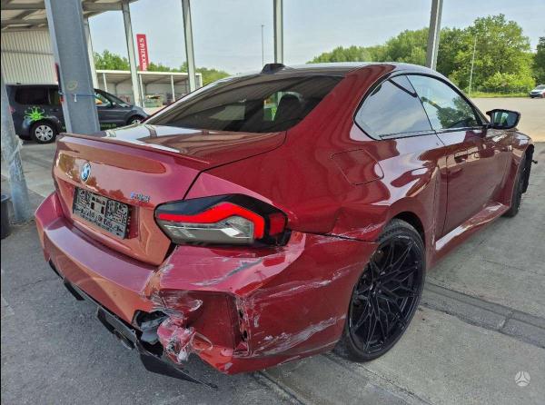 Red BMW M2 2026 in Klaipeda, with an engine capacity of 2.99 L and mileage of 3 thousand km for 28750 €, photo 3 on AUTOMOTO.COM.LV
