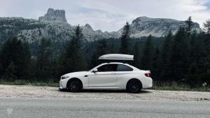 White BMW M2 2017 in Vilnius, with an engine capacity of 2.98 L and mileage of 90 thousand km for 33500 €, photo  on AUTOMOTO.COM.LV