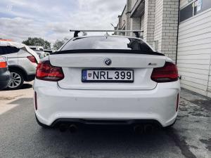 White BMW M2 2017 in Vilnius, with an engine capacity of 2.98 L and mileage of 90 thousand km for 33500 €, photo 6 on AUTOMOTO.COM.LV