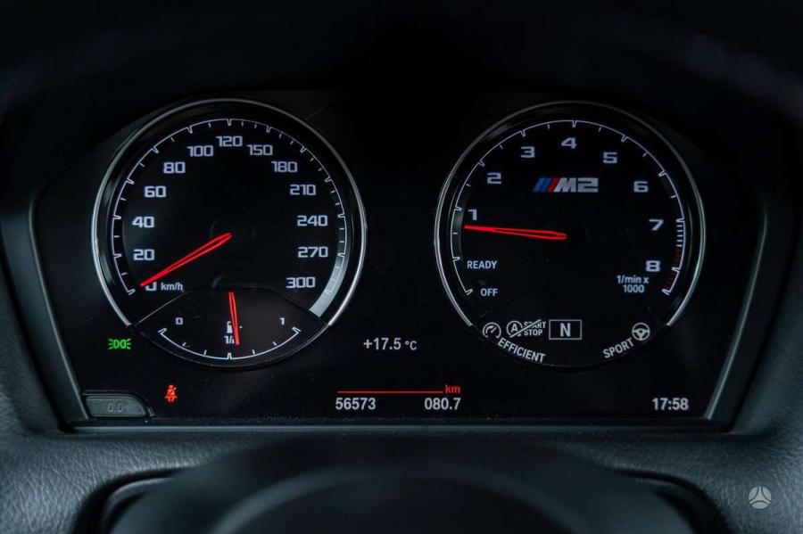 Белый БМВ M2 2020 в Вильнюс, объемом двигателя 3.00 л и пробегом 57 тыс. км за 43999 €, фото 22 на AUTOMOTO.COM.LV