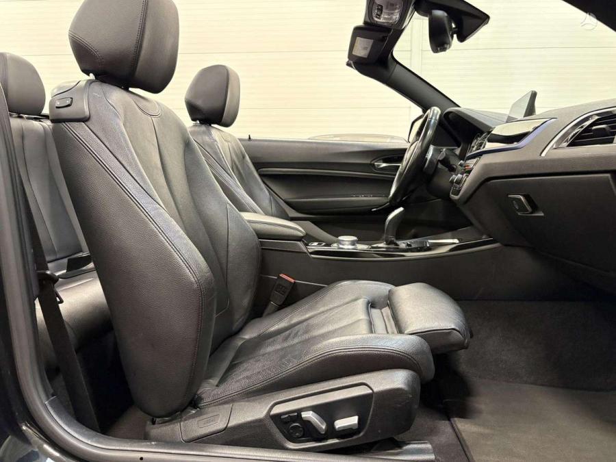 Melns BMW m240i 2018 Viļņa, ar dzinēja tilpumu 3.00 L un nobraukumu 142 tūkst. km par 19990 €, foto 18 vietnē AUTOMOTO.COM.LV