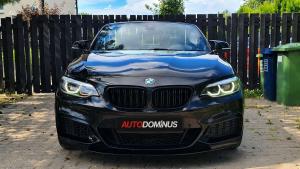 Black BMW m240i 2018 in Vilnius, with an engine capacity of 3.00 L and mileage of 143 thousand km for 19000 €, photo 3 on AUTOMOTO.COM.LV
